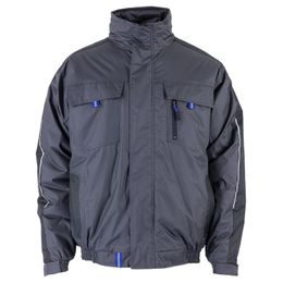 TERRAX WORKWEAR Herren Arbeitsjacke "Piloten", grau, Gr. L, Obermaterial: 100% Polyester PES., Jacken
