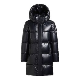 Khujo Damen Steppmantel "HAYA2 SHINY", schwarz, Gr. XS, unifarben, 100% Polyester, M&auml;ntel
