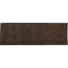 Fu&szlig;matte Astra, B:90cm H:9mm L:250cm, braun, Kunstfaser, Badezimmer, Teppiche, "Proper Tex 618", Schmutzfangmatte, auch als L&auml;ufer, waschbar, In -und
