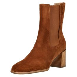 H&ouml;gl H&Ouml;GL Damen Stiefelette "H&ouml;gl Stiefelette Veloursleder", Gr. 38,5nut, Veloursleder, Schuhe
