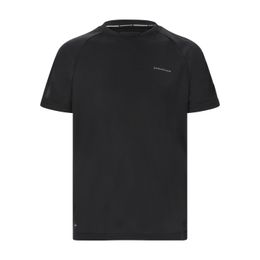 Endurance M&auml;dchen Funktionsshirt "Actty Jr.", schwarz, Gr. 116, unifarben, 100% Polyester, Shirts, mit schnelltrocknender QUICK DRY-Technologie