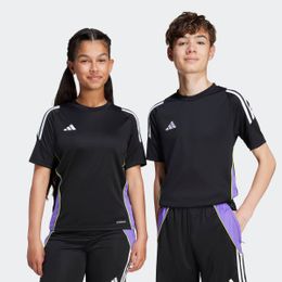 Jungen Fu&szlig;balltrikot "TIRO24 JSYY", schwarz, Gr. 176, adidas Performance, Obermaterial: 100% Polyester, Trikots
