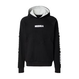 NEBBIA Sportsweatshirt 'HERO 300' Herren Gr&ouml;&szlig;e XL schwarz / wei&szlig;