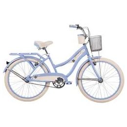 Jugendfahrrad Huffy "Deluxe 24-Zoll Fahrrad, Blau" Gr. 35, blau, Fahrr&auml;der, Kinder, 35cm, 24 Zoll (60,96cm) hinten: 24 Zoll (60,96cm)