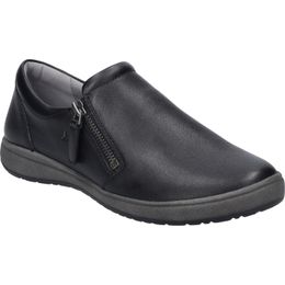 Josef Seibel Damen Schn&uuml;rschuh "Caren 23, schwarz", Gr. 40, schwarz, Obermaterial: 100% Rindsleder Leather cow., Schuhe