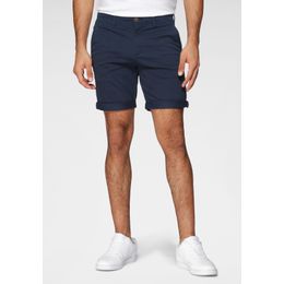 Jack & Jones JACK & JONES Herren Chinoshorts "BOWIE SHORTS", blau, Gr. L, Obermaterial: 98% Baumwolle, 2% Elasthan, Hosen