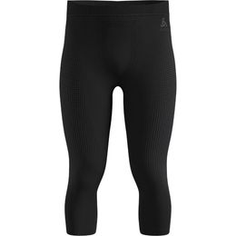 Odlo Performance Warm BL Bottom 3/4 Bekleidung Herren schwarz