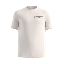 Odlo Essential Print T-Shirt Crew Neck s/s Bekleidung Herren wei&szlig;