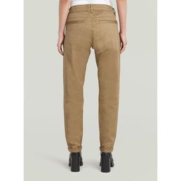 G-Star Raw G-STAR Damen Chinohose "Kate Boyfriend Hose", beige, Gr. 25, Obermaterial: 50% Baumwolle, 48% Baumwolle, 2% Elasthan, Hosen