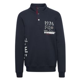 FQ1924 Herren Troyer "Troyer FQWilliam", blau, Gr. XXL, Obermaterial: 65% Viskose CV. 30% Polyester PES. 5% Elasthan EL., Pullover