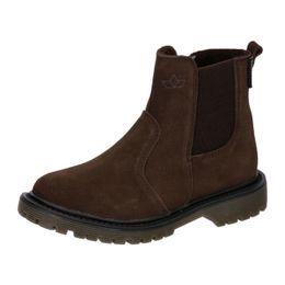 Lico M&auml;dchen Winterstiefel "Boots Sumati", Gr. 28, braun, Veloursleder, Schuhe