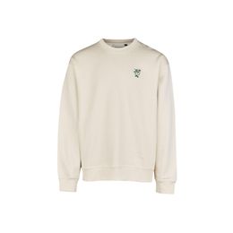 Cleptomanicx Sweatshirt 'Sketch Gull' Herren Gr&ouml;&szlig;e XXL beige