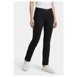 5-Pocket-Hose KjBRAND "Fanni Frame", Damen, Gr. 52, N-Gr, schwarz, Web, Obermaterial: 71% Baumwolle, 25% Polyester, 4% Elasthan, unifarben, figurbetont kn&ouml;chellang, Hosen 5-Pocket-Hose, mit Taschen