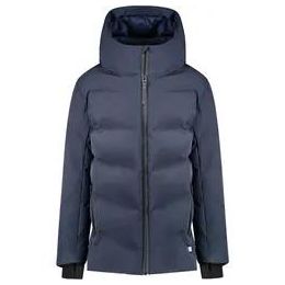 Steppjacke Cars Jeans "LONEY", Damen, Gr. 3XL, navy, Web, Obermaterial: 100% Polyester, unifarben, normal, Rippb&uuml;ndchen, Jacken Steppjacke