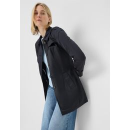 Fuchs & Schmitt FUCHS SCHMITT Damen Kurzmantel, schwarz, Gr. 48, unifarben, Web, Obermaterial: 58% Baumwolle, 42% Polyester, M&auml;ntel, Lightweight Cotton, Regular Fit,