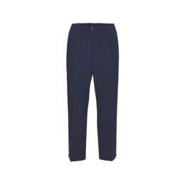GOLDNER Damen 7/8-Hose "3/4-Professlan-Schlupfhose Martha", blau, Gr. 40, Obermaterial: 70% Polyester PES. 25% Viskose CV. 5% Eiderdaune Eider.,