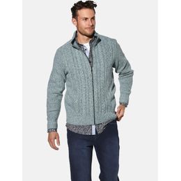 Babista Herren Strickjacke "Strickjacke NERADO", gr&uuml;n, Gr. S, Obermaterial: 55% Polyacryl PAN. 24% Wolle mw. 21% Baumwolle CO., Strickjacken