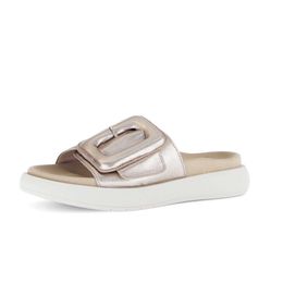 Gabor Damen Pantolette "Pantolette", Gr. 38gold, Schuhe