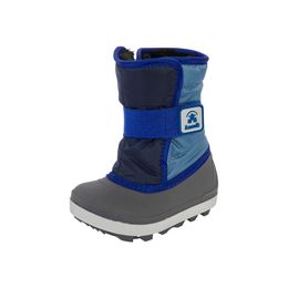 Kamik Damen Winterstiefel "SNOWBUG7", Gr. 24, blau, Synthetik, Schuhe, Snowboots, Winterboots, Winterschuhe, wasserdicht und gef&uuml;ttert