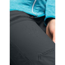 Maier Sports Damen Outdoorhose "Lulaka"grau, Gr. 52, 90% Polyamid, 10% Elasthan, Hosen, Damen Wanderhose, atmungsaktive Funktionshose, Regular Fit
