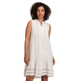 Cartoon Damen Druckkleid "Damen mit Stickerei", beige, Gr. 36, Obermaterial: 100% Leinen, Kleider, Material