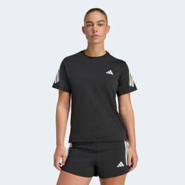 Laufshirt adidas Performance "ADI365/// T W", Damen, Gr. L, schwarz, Obermaterial: 100% Polyester, Rundhals, Shirts Laufshirt