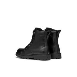 Geox M&auml;dchen Schn&uuml;rboots "J SHAYLAX GIRL", Gr. 29schwarz, Leder, Schuhe, Klassischer Schn&uuml;rboots, Gr&ouml;&szlig;enschablone zum Download
