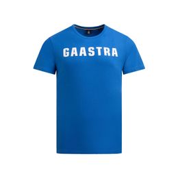 Gaastra Herren Rundhalsshirt, blau, Gr. XXXL, bedruckt, Single Jersey, Material: 100% Baumwolle, Shirts, aus Baumwolle