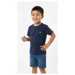 T-Shirt Champion, Jungen, Gr. M (140/146), nny, nny, ns, Jersey, Obermaterial: 100% Baumwolle, schmal normal, Rundhals, abgesteppt, Shirts T-Shirt, f&uuml;r Kinder