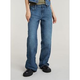 G-Star Raw G-STAR Damen 5-Pocket-Jeans "Judee Loose Jeans", blau, Gr. 33, Obermaterial: 75% Baumwolle, 25% Baumwolle, Jeans