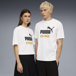 Puma T-Shirt "FUTURE.Puma.ARCHIVE King Relaxed T-Shirt Erwachsene", wei&szlig;, Gr. 4XL, Obermaterial: 100% Baumwolle. Rippe: 80% Baumwolle, 20% Polyester,