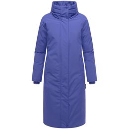 Navahoo Damen Wintermantel "Traumbl&uuml;te 14", blau, Gr. S, Obermaterial: 100% Polyester. Innenfutter: 100% Polyester. Wattierung: 100% Polyester.