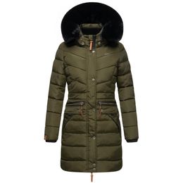 Navahoo Damen Steppmantel "Paula", gr&uuml;n, Gr. XXL, Oberstoff: 100% Polyester. Futter: 100% Polyester. Wattierung: 100% Polyester. &Auml;rmelfutter: 100%