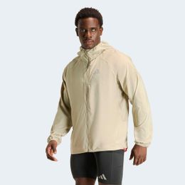 Herren Laufjacke "ADI365 RUNNING ESSENTIALS", beige, Gr. XXXL, adidas Performance, Obermaterial: 100% Polyester, Jacken, f&uuml;r Erwachsene, aus