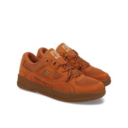 DC Shoes Herren Schn&uuml;rschuh "Construct", Gr. 10, braun, Obermaterial:54.6% Leder, 20.9% Synthetikmaterial, 25.5% Polyester., Schuhe