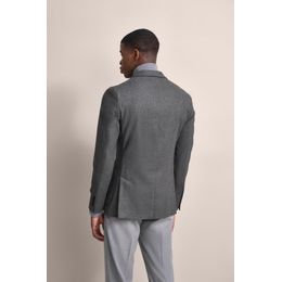 Bugatti Herren Sakko, grau, Gr. 46, unifarben, 40% Wolle, 30% Polyamid, 30% Lyocell, Sakkos, in moderner Optik