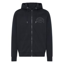 Blend Herren Kapuzensweatjacke "Kapuzenfleecejacke BHSunic", schwarz, Gr. L, Obermaterial: 80% Polyester PES. 20% Baumwolle CO., Sweatjacken