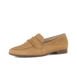 Slipper Gabor "Slipper", Damen, Gr. 38,5, braun, Schuhe Slipper
