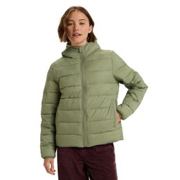 Roxy Damen Outdoorjacke "Wind Bliss Hooded", gr&uuml;n, Gr. XS, Obermaterial: 100% Nylon., Jacken