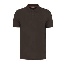 JOOP! Poloshirt JOOP JEANS "Ambrosian", Herren, Gr. M, schwarz braun, Piqu&eacute;, Obermaterial: 95% Baumwolle, 5% Elasthan, normal, Rippb&uuml;ndchen, Shirts