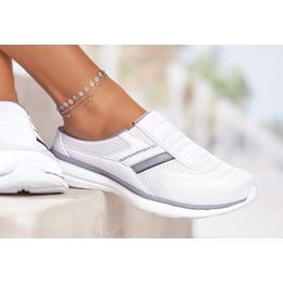 Vivance Herren Sabot "Slip-On-Sneaker, Sneaker, Freizeitschuh, Halbschuh", Gr. 40, wei&szlig;, Obermaterial: 100% Textilmaterial. Decksohle: 100%