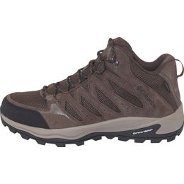 Columbia Herren Wanderschuh "REDMOND IV MID WATERPROOF", Gr. 48cordovan, tangy orange, Mesh, Synthetik, Schuhe, wasserdicht