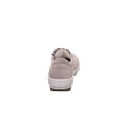 Legero Damen Sneaker "TANARO 5.0", Gr. 37, beige, Veloursleder, unifarben, Schuhe, Komfortschuh, Freizeitschuh, Schn&uuml;rschuh mit Rei&szlig;verschluss