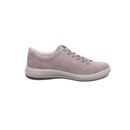 Legero Damen Sneaker "TANARO 5.0", Gr. 41, beige, Veloursleder, unifarben, Schuhe, Komfortschuh, Freizeitschuh, Schn&uuml;rschuh mit Rei&szlig;verschluss