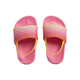 Roxy M&auml;dchen Sandale "Slippy Ribbed", Gr. 6, rot, Obermaterial: 72% Polyester, 18% PU / Futter: 100% Polyester / Au&szlig;ensohle: 100% EVA., Schuhe