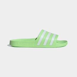 Herren Badesandale "AQUA ADILETTE", adidas Sportswear, Gr. 44,5, gr&uuml;n, Synthetik, Schuhe, Badelatschen, World Cup Nations Pack