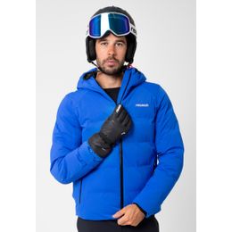 Reusch Damen Skihandschuhe "Snow King", schwarz-wei&szlig;, Gr. 7,5, mehrfarbig, 94% Polyester, 6% Lederimitat, Handschuhe, aus atmungsaktivem Material