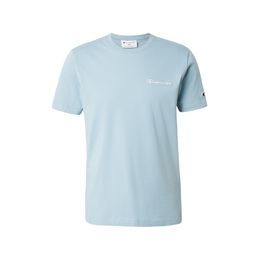 Champion Authentic Athletic Apparel T-Shirt Herren Gr&ouml;&szlig;e M hellblau / wei&szlig;