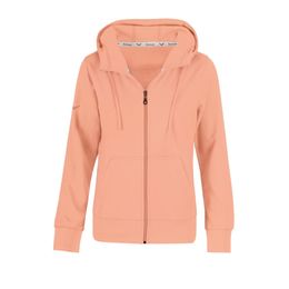TRIGEMA Damen Sweatjacke "TRIGEMA Kapuzenjacke"puder, Gr. XXL, Sweatware, 50% Baumwolle, 50% Polyester, Sweatjacken