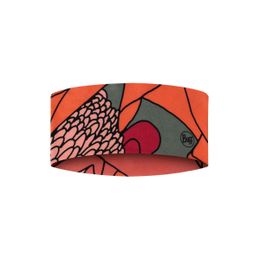 Buff Coolnet UV Wide Headband Aramay Poppy Unisex